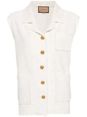 Gucci Gg Terry-cloth Gilet
