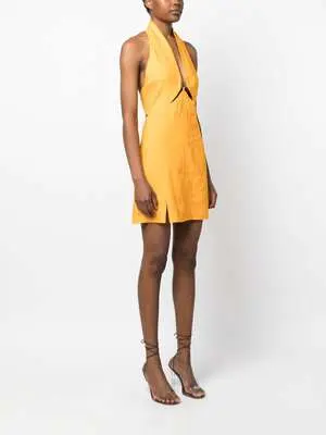 Cult Gaia Rumi Halterneck Mini Dress