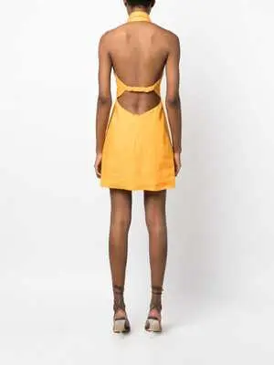 Cult Gaia Rumi Halterneck Mini Dress