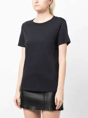 Emporio Armani Round-neck Cotton T-shirt - Blue