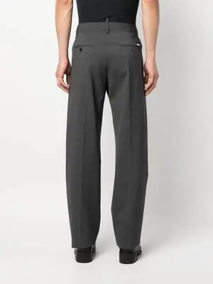 Dsquared2 Logo-plaque Tailored Trousers - Grey
