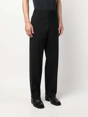Dsquared2 Logo-plaque Tailored Trousers - Black
