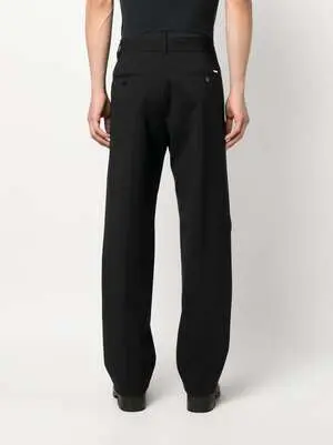 Dsquared2 Logo-plaque Tailored Trousers - Black