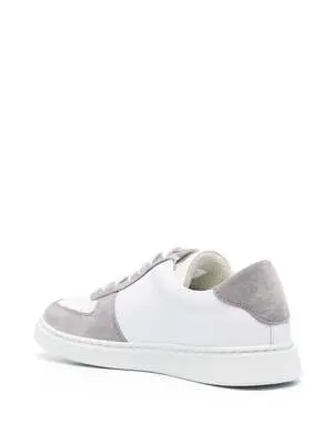 Etro Pegaso Leather Sneakers - Grey