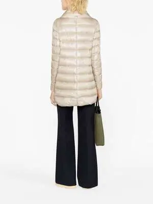 Herno Amelia Padded Down Coat - Neutrals