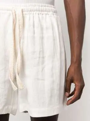 Commas Linen Lounge Shorts