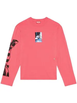 DIESEL® T-crane-l2 Long-sleeve T-shirt