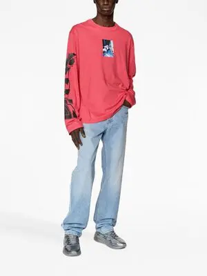 DIESEL® T-crane-l2 Long-sleeve T-shirt