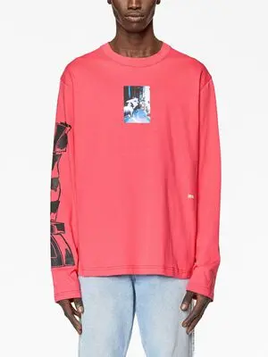 DIESEL® T-crane-l2 Long-sleeve T-shirt