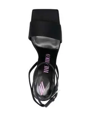 Attico Cheope 105mm Sandals - Black