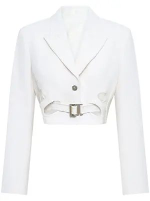 DION LEE Interloop Belted Blazer