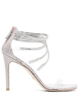 STUART WEITZMAN Superglam 100mm Strap Sandals