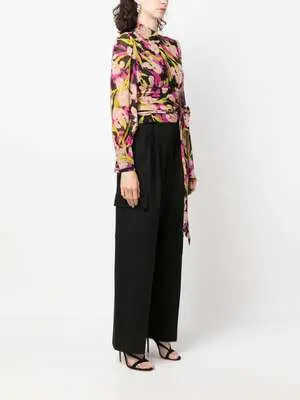 Pinko Floral-print Blouse