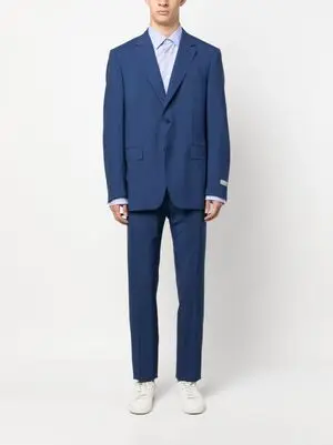 Paul Smith Long-sleeved Cotton Shirt - Blue