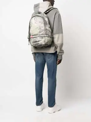 DIESEL® Rave X Planet-print Backpack