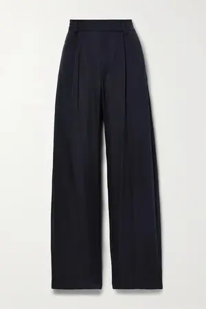 Vince Pleated Wide-leg Pants