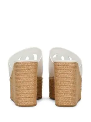 Dolce & Gabbana Espadrille Wedge Sandals