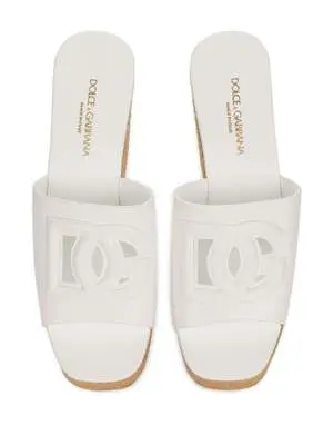 Dolce & Gabbana Espadrille Wedge Sandals