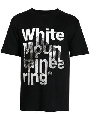 WHITE MOUNTAINEERING Logo-print Cotton T-shirt
