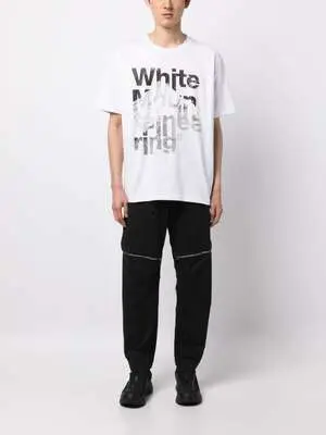 WHITE MOUNTAINEERING Logo-print Cotton T-shirt