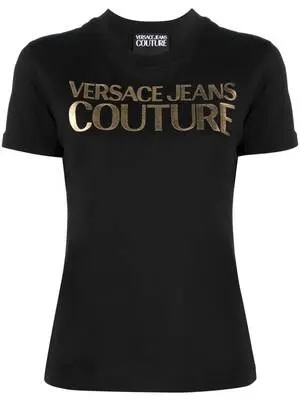 Versace Logo T-shirt - Black