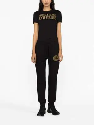 Versace Logo T-shirt - Black