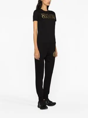 Versace Logo T-shirt - Black
