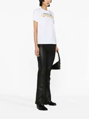 Versace Logo-print T-shirt - White