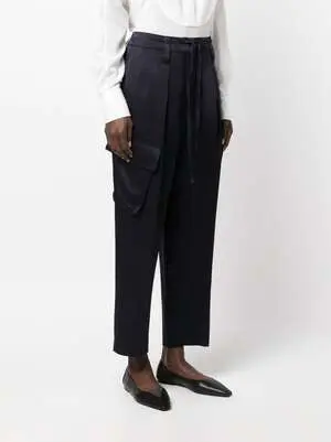 Brunello Cucinelli Cropped Tailored Cargo Trousers