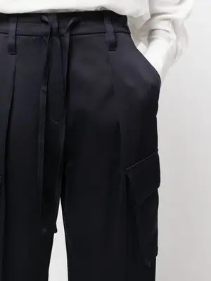 Brunello Cucinelli Cropped Tailored Cargo Trousers