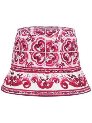 Dolce & Gabbana Graphic-print Bucket Hat