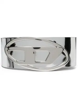 DIESEL® Logo-buckle Wide Belt