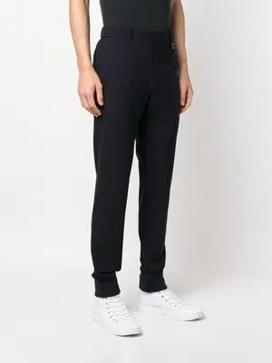 WOOYOUNGMI Logo Plaque Tailored Trousers