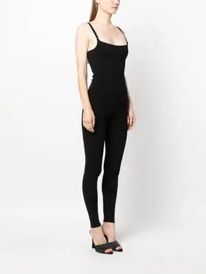 Victoria Beckham Square-neck Sleeveless Jumpsuit