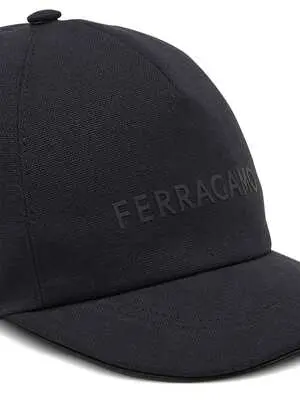 FERRAGAMO Logo Appliqué Baseball Cap