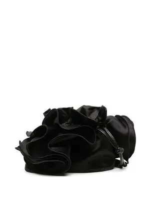 Magda Butrym Satin Flower Bucket Bag