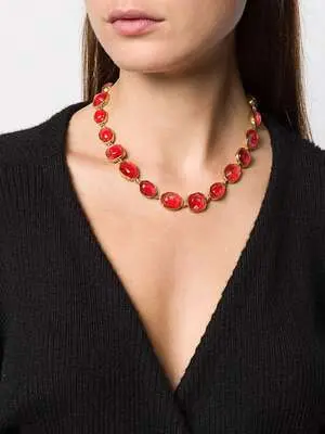 GOOSSENS Cabochons Stone-embellished Necklace