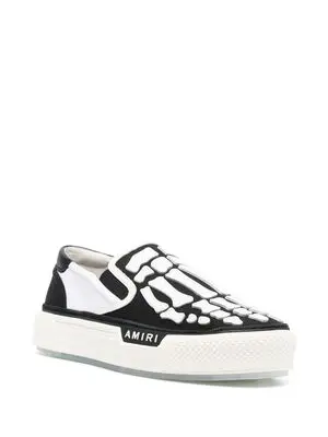 Amiri Skel Top Slip-on Sneakers