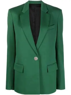 Attico Single-breasted Blazer - Green