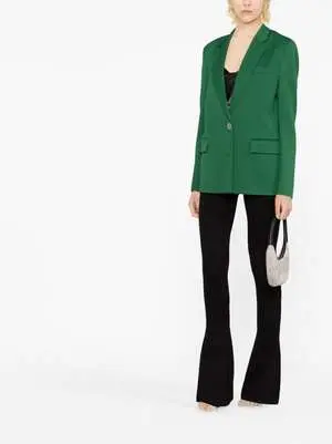 Attico Single-breasted Blazer - Green