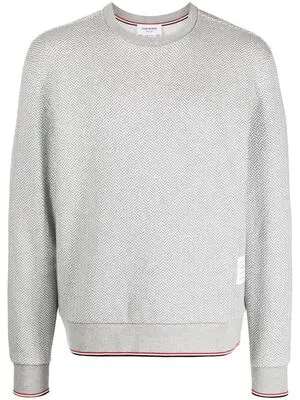 Thom Browne Herringbone Pattern Sweater