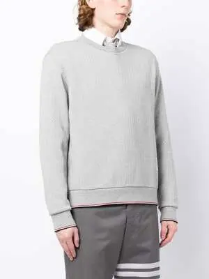 Thom Browne Herringbone Pattern Sweater