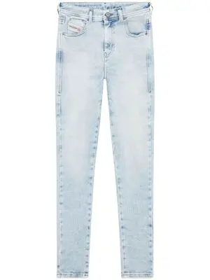 DIESEL® 1984 Slandy-high 09g17 Skinny Jeans - Blue