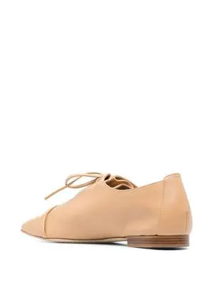 MALONE SOULIERS June Leather Loafers - Neutrals