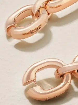 Pomellato Iconica 18-karat Rose Earrings