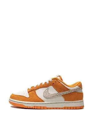 Nike Dunk Low As Safari Swoosh Kumquat Sneakers - Orange