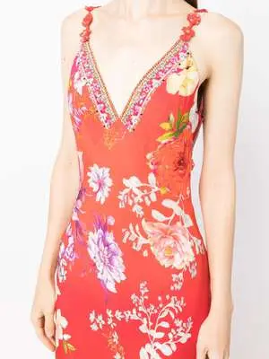 Camilla Floral-print Maxi Dress