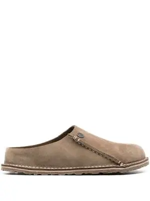 BIRKENSTOCK Zermatt Slippers - Brown