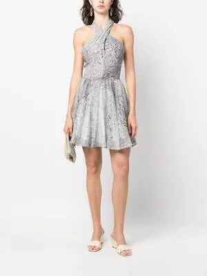 Federica Tosi Abstract-print Mini Dress