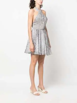 Federica Tosi Abstract-print Mini Dress